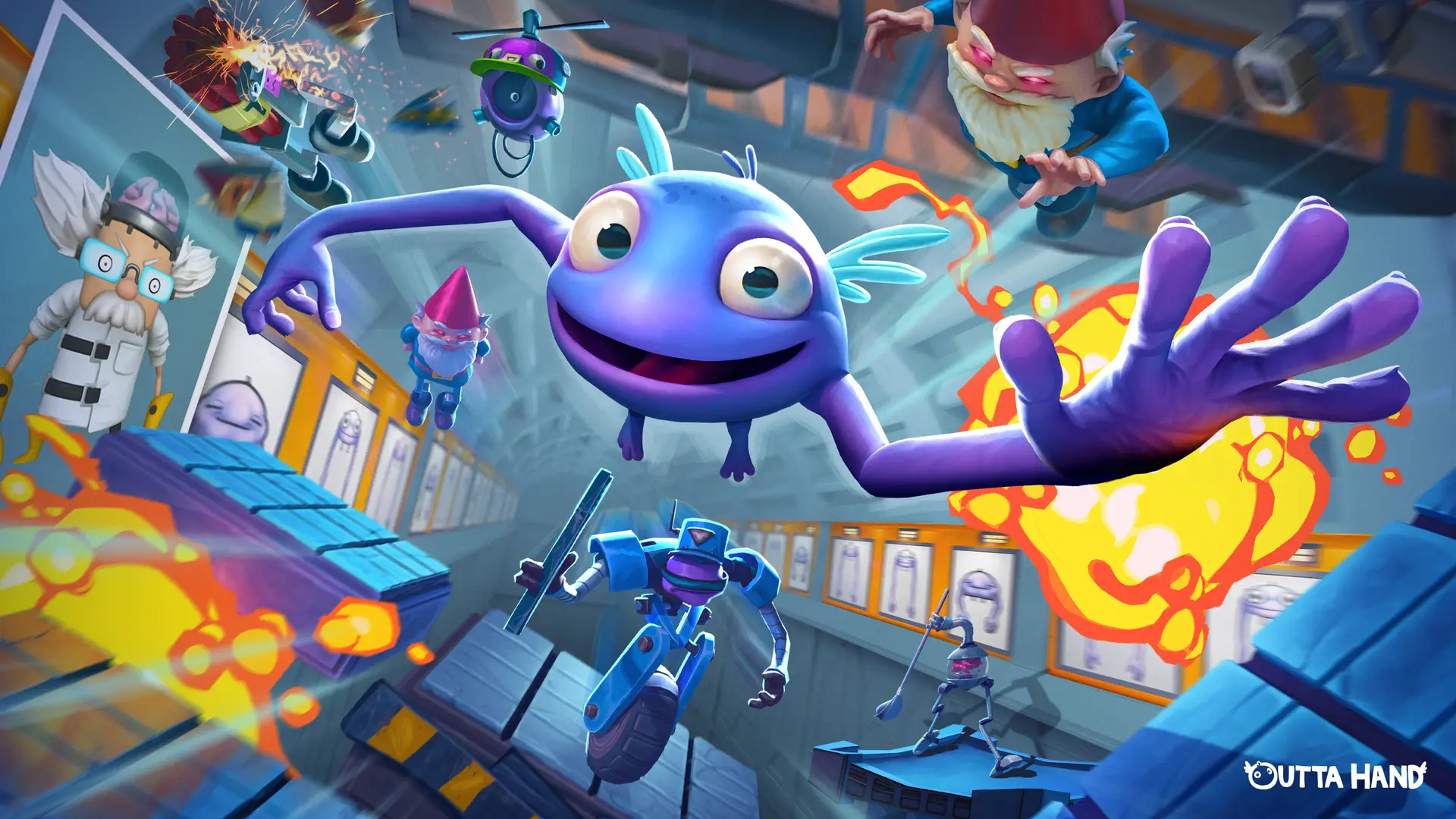 "Outta Hand" is officially released on the STEAM platform today - VR ...